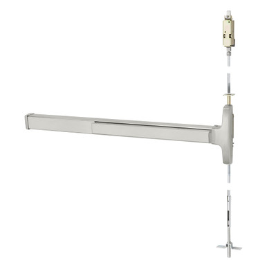 Sargent 1956-AD8410G LHR 32D Grade 1 Concealed Vertical Rod Exit Device ...