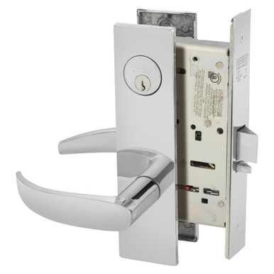 Sargent 8204 LE1P 26 Grade 1 Storeroom or Closet Mortise Lock P - Lever ...