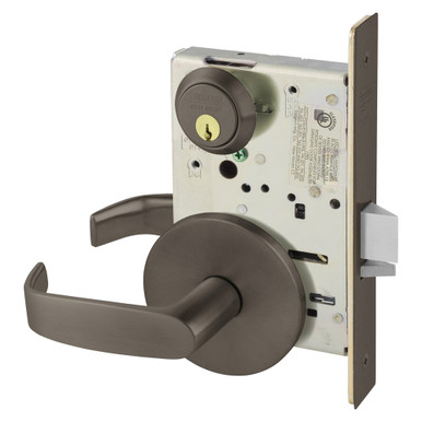 Sargent 8204 LL 10B Grade 1 Storeroom or Closet Mortise Lock L - Lever ...