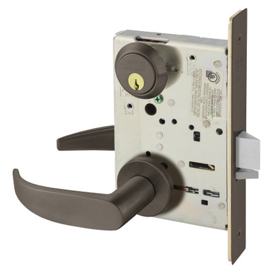 Sargent 8204 LNP 10B Grade 1 Storeroom or Closet Mortise Lock P - Lever ...