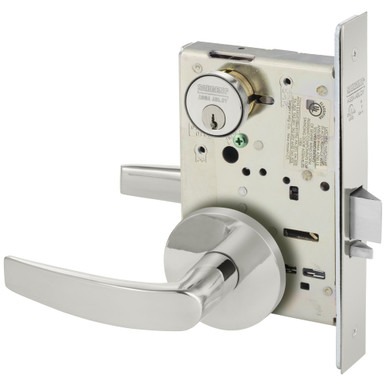 Sargent 8204 OB 32 Grade 1 Storeroom or Closet Mortise Lock B - Lever O ...