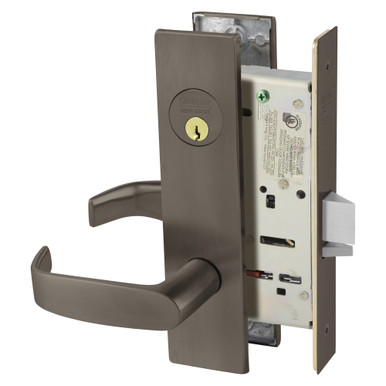 Sargent 8205 LW1L 10B Grade 1 Office or Entry Mortise Lock L - Lever ...