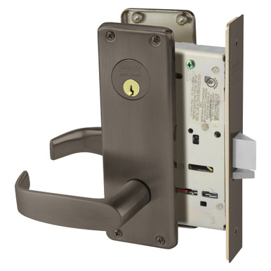 Sargent 8205 WTL 10B Grade 1 Office or Entry Mortise Lock L - Lever WT ...