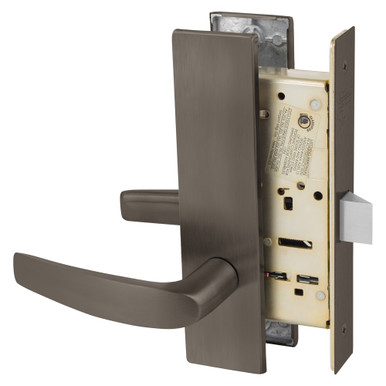 Sargent 8215 LW1B 10B Grade 1 Passage or Closet Mortise Lock B - Lever ...