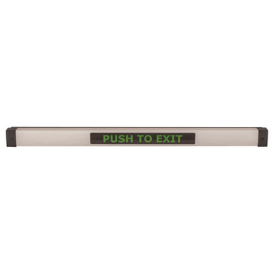Locknetics TB-42 Touchbar 42 Push To Exit Aluminum - B and H Depot Door ...