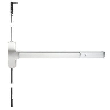 Falcon 25-CWDC-512DT 3 26 25 Series Exit Device Wood Door Concealed ...