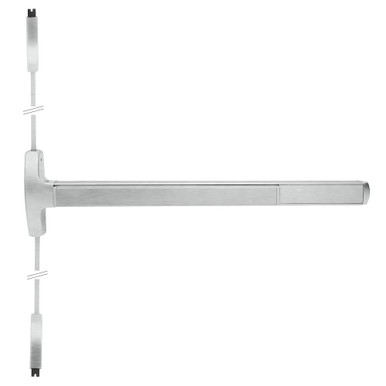 MEL-F-24-V-L-BE-S 4 26 RHR Falcon Surface Vertical Rod Exit Devices - B ...