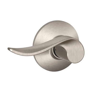 Schlage Residential F10 SAC 619 Grade 2 Passage Latch Sacramento Lever ...