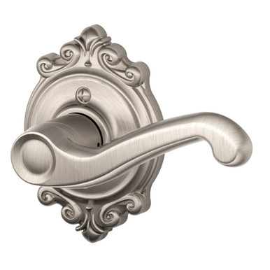 Schlage Residential F170 FLA 619 BRK RH Grade 2 Single Dummy Flair ...
