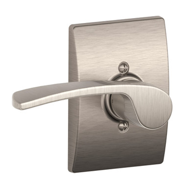 Schlage Residential F170 MER 619 CEN LH Grade 2 Single Dummy Merano ...