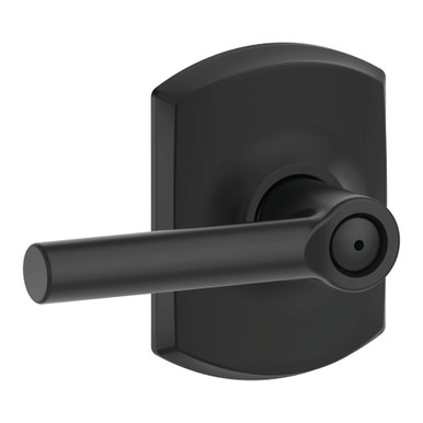 Schlage Residential F40 BRW 622 GRW Grade 2 Privacy Lock Broadway Lever ...