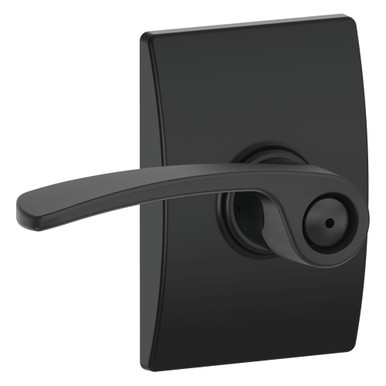 Schlage Residential F40 MER 622 CEN Grade 2 Privacy Lock Merano Lever ...