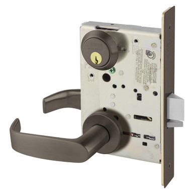 Sargent 8204 LNL 10B Grade 1 Storeroom or Closet Mortise Lock L - Lever ...