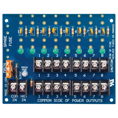 Securitron PDB-8C2 Power Distribution Board 8 PTC Outputs 193 Amps Each ...