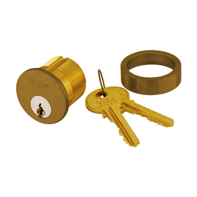 Yale 2153 6 GA 118 612 0 BITTED Mortise Cylinder 1-1/8 Yale/Sargent Cam ...