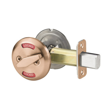 Yale D292 612 Thumbturn x Indicator Deadbolt Grade 2 2-3/4 Backset 2-1/ ...