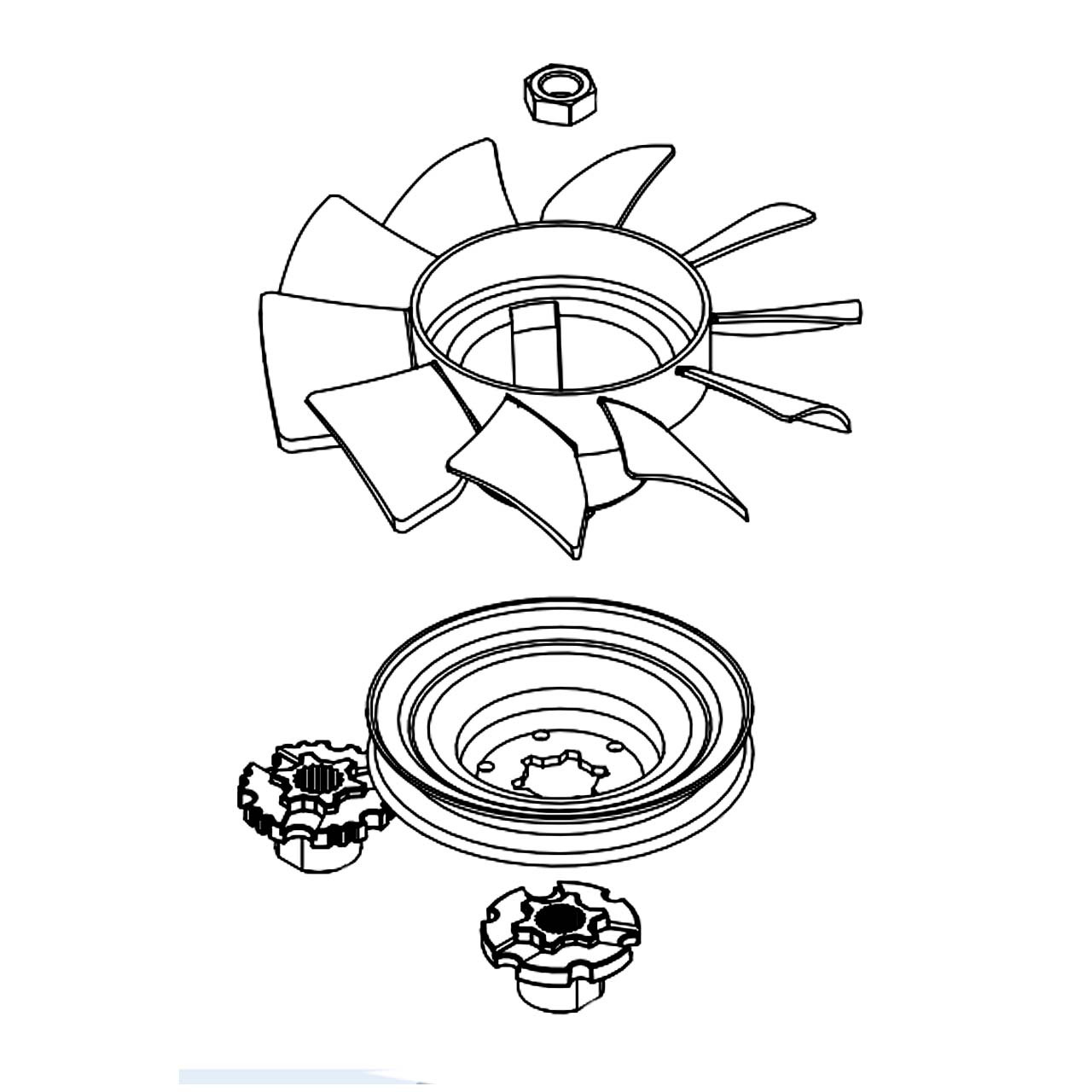 Fan Pulleys | Hydro-Gear Genuine Parts