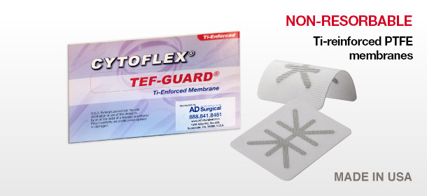CYTOFLEX ePTFE Barrier Membranes | AD Surgical