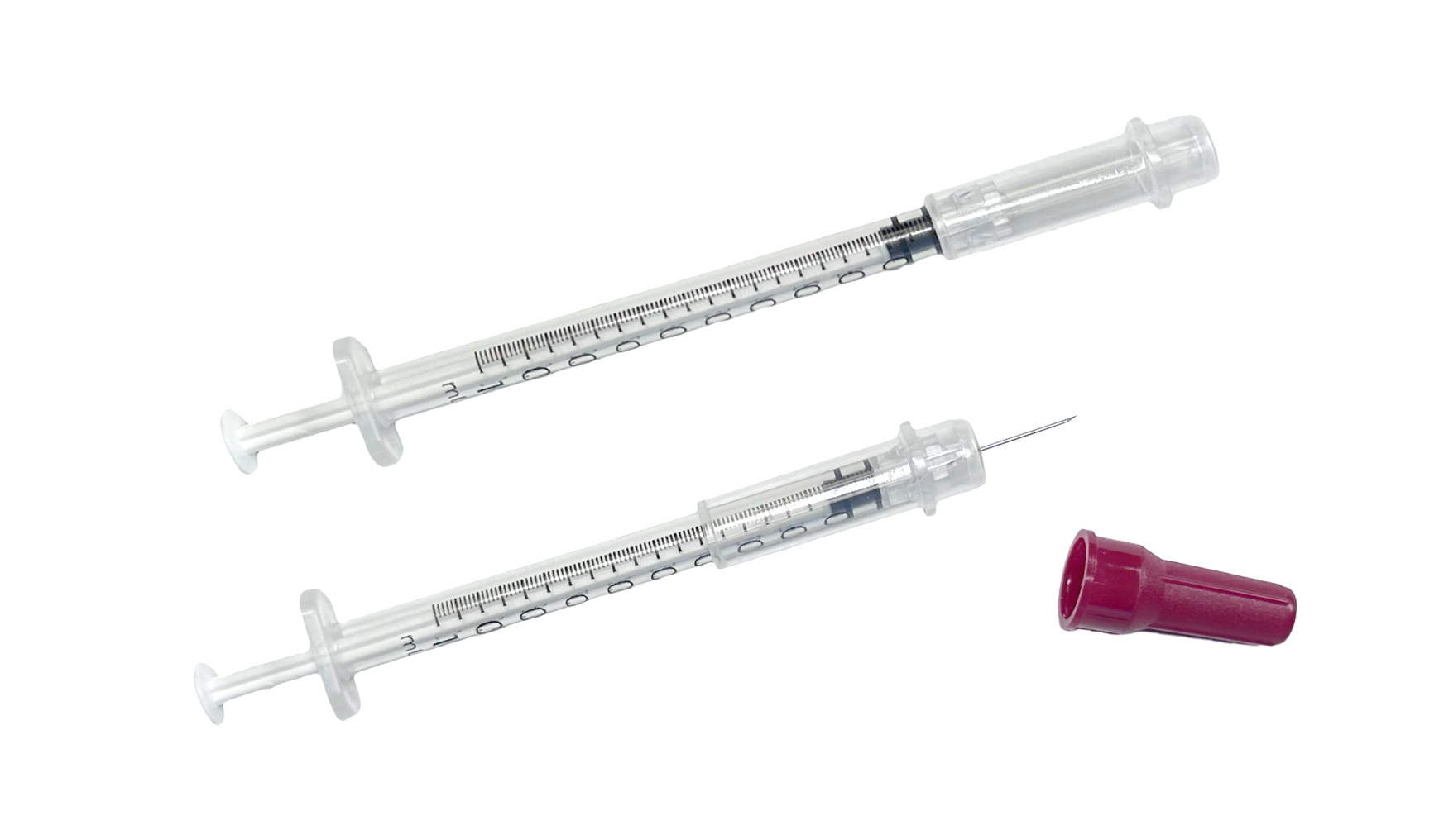 SAFE-T-SHEATH Safety Tuberculin Syringes with Needles (1ml) I AD Surgical
