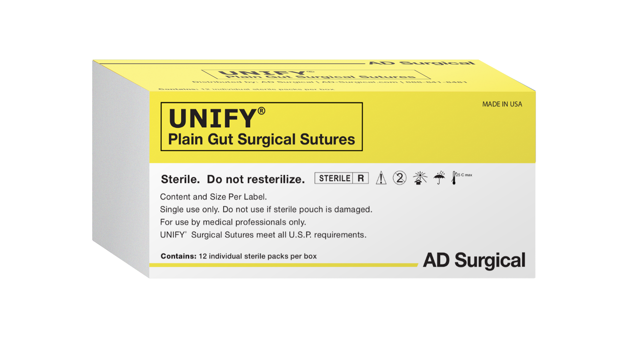 UNIFY Plain Gut Surgical Sutures | AD Surgical