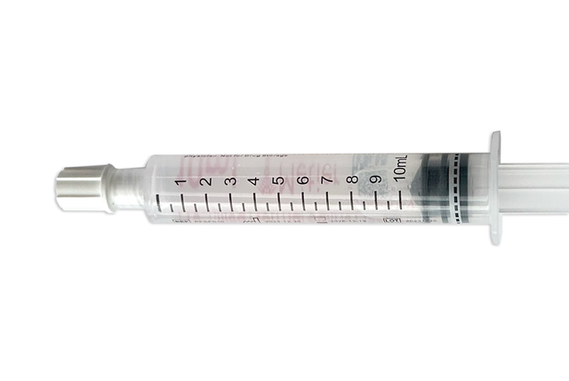 SAFE-T-FLUSH Prefilled Saline IV Flush Syringes (10ml) I AD Surgical