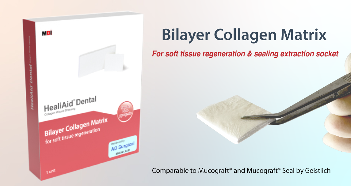 Healiaid Bilayer Collagen Matrix I Ad Surgical
