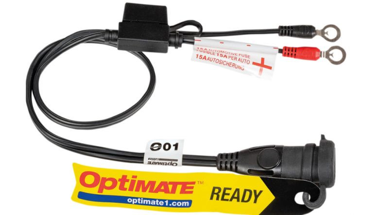 Tecmate Eyelet Battery Connection Lead - No Returns - Motorcycle ...