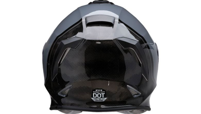 Z1R Youth Warrant Kuda Helmet - Motorcycle Closeouts by Rider Approved LLC
