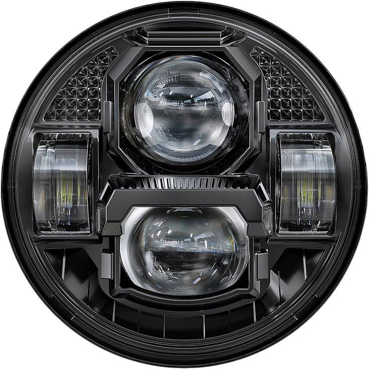 Pathfinder Rugged Ultra View 5.75in Headlight - Motorcycle Closeouts by ...