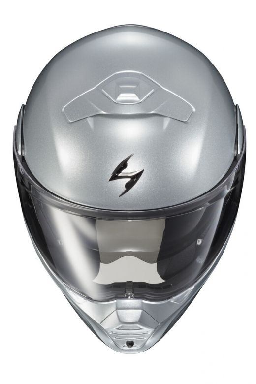 Scorpion EXO GT930 Modular Transformer Helmet - Silver - Motorcycle ...