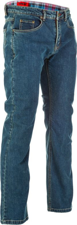 Fly Racing Resistance Oxford Blue Riding Jeans - Motorcycle Closeouts ...