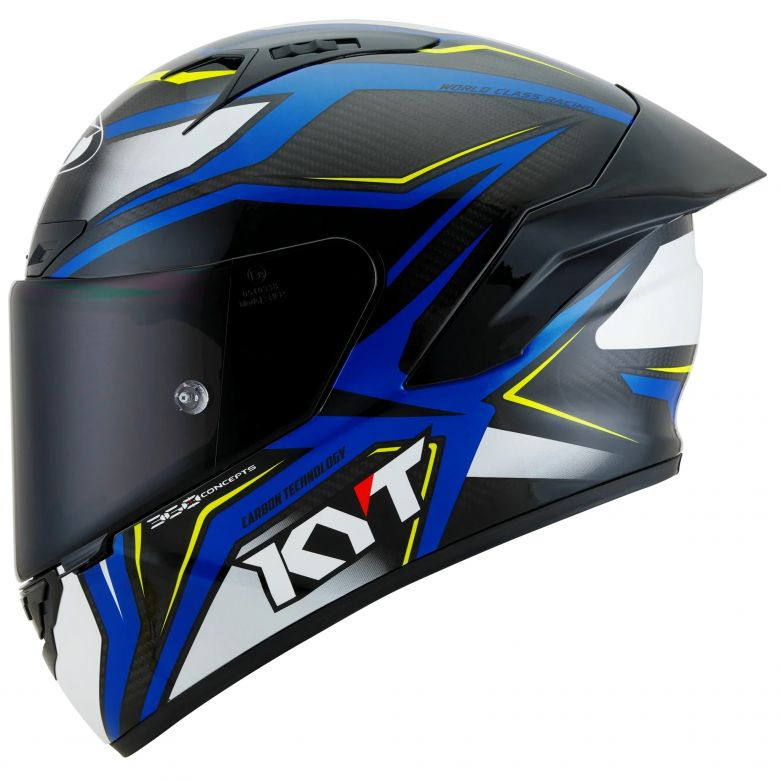 KYT NZ Race Full Carbon Helmet - Motorcycle Closeouts by Rider Approved LLC