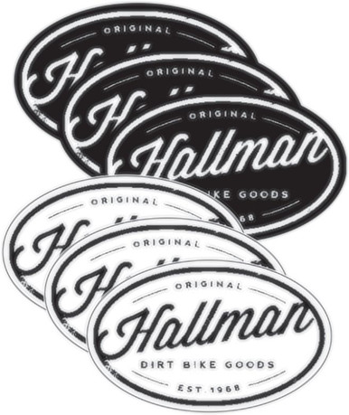 Thor Hallman The Goods Sticker Pack - Motorcycle Closeouts by Rider ...