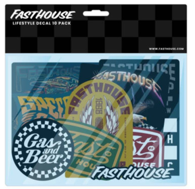 Fasthouse Fall 24 Decal - 10 pack - Motorcycle Closeouts by Rider ...