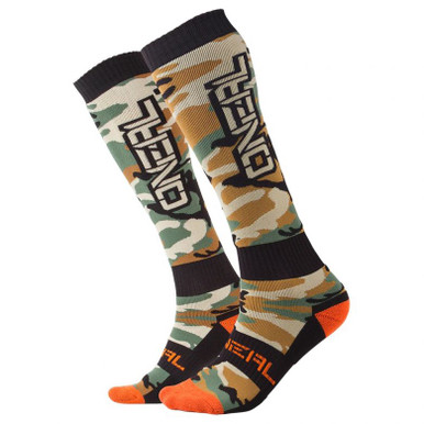ONeal Pro MX Woods Camo Socks - Motorcycle Closeouts by Rider Approved LLC