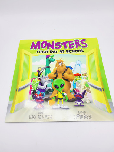 Monsters First Day at School - North Country Candy & Gifts