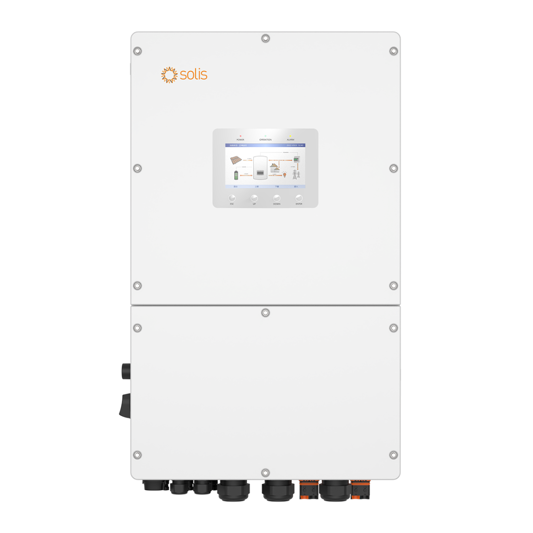 Get Solis 50KW Three Phase Hybrid HV Inverter At Nastech Solar