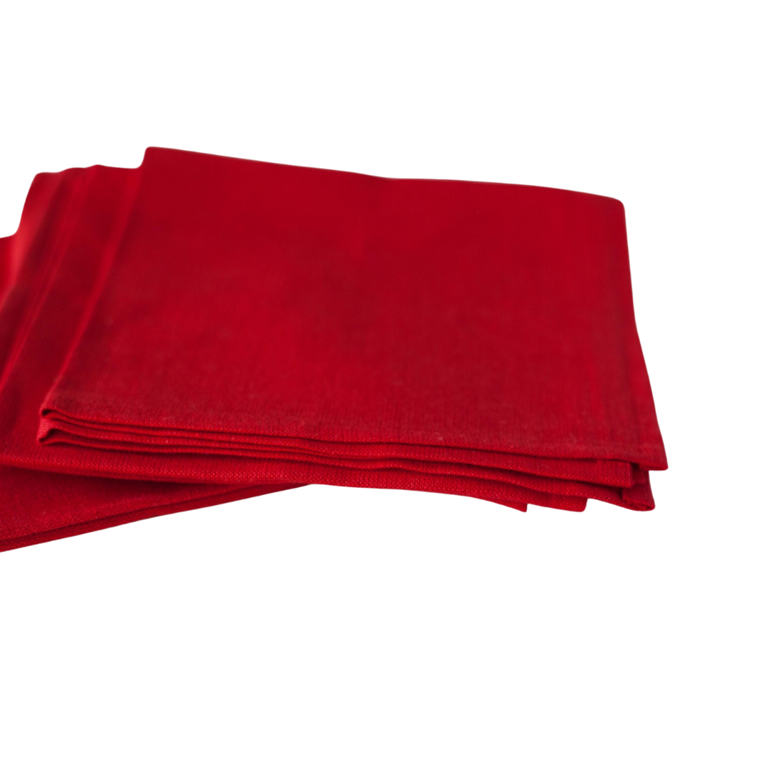 Signature Linen Napkin Red 20in x 20in For Hire : HireAll
