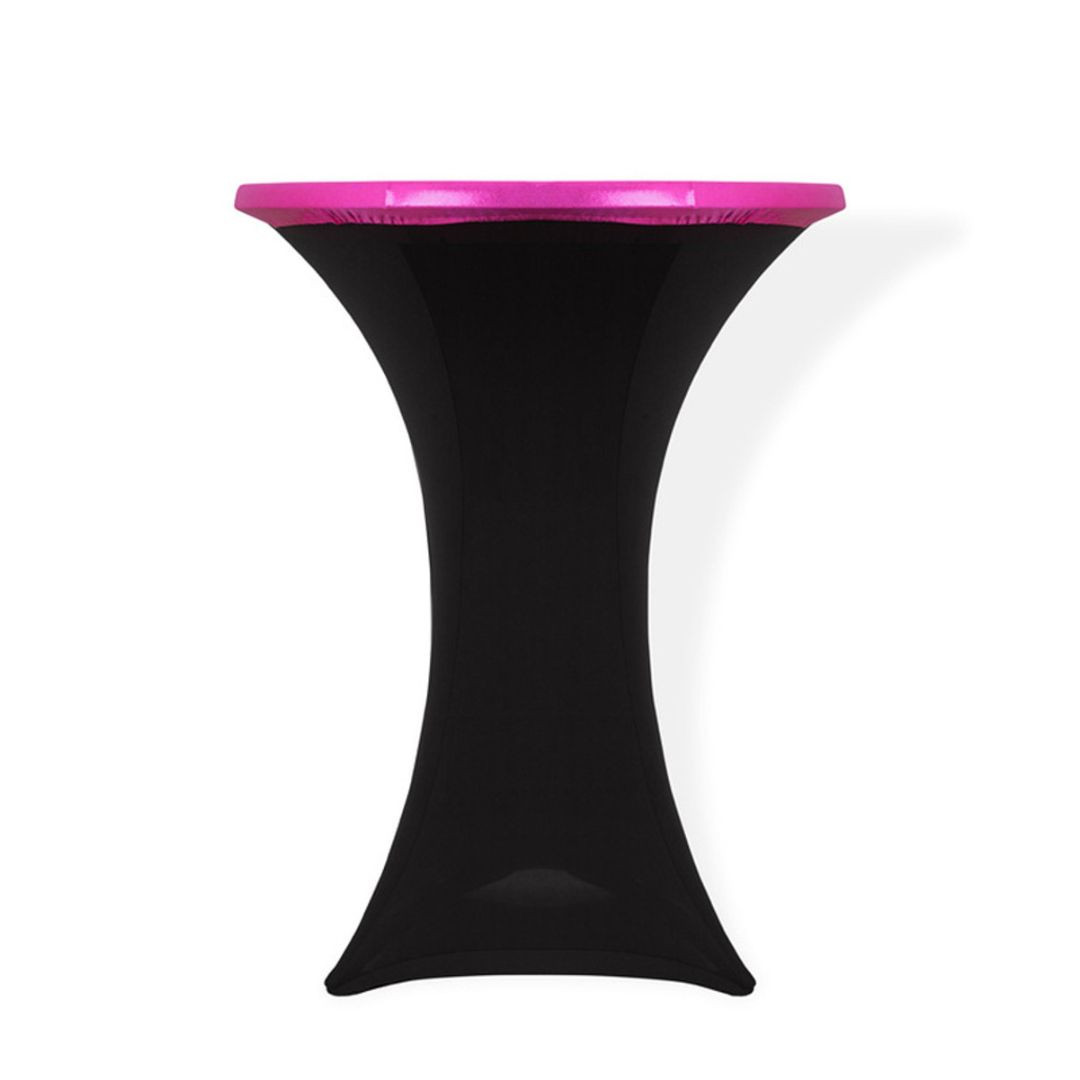 Spandex Pod Table Topper Pink Sparkle Hire | HireAll Dublin