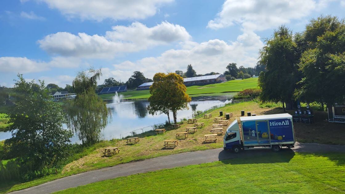 Hireall Is The Main Supplier For The Horizon Irish Open 2023 ! - Hireall.ie