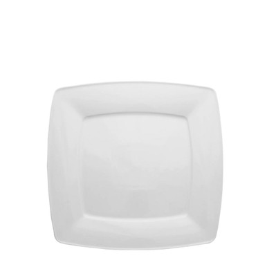 Arctic White Square Side Plate 17cm 10 Hire | HireAll Dublin
