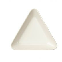 Triangular Mini Dish White 3in – Event hire | HireAll Dublin