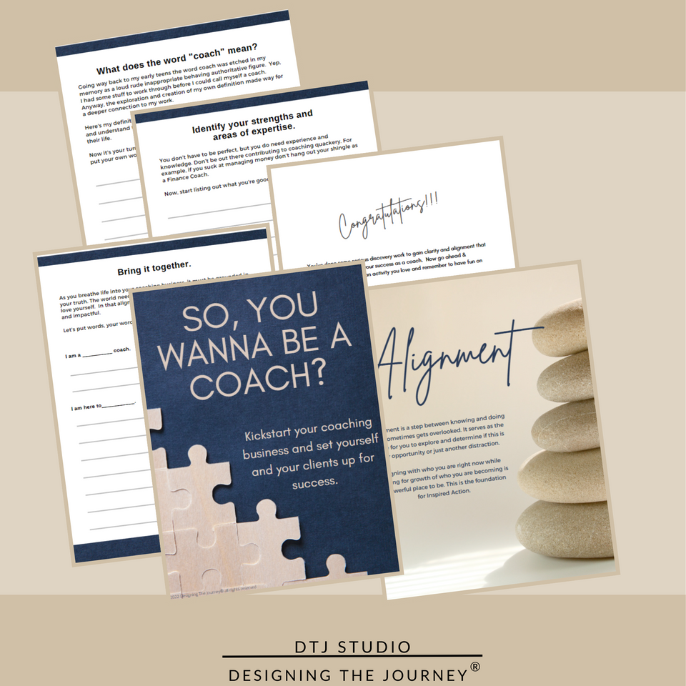 Kickstart Your Coaching Business - Designing the Journey
