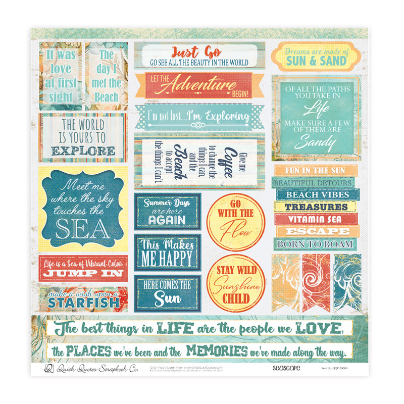 Quick Quotes Scrapbook CO