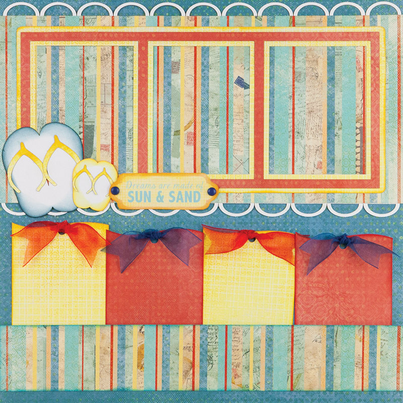 This is the Life - (2) 12" x 12" Page Layouts - Quick Quotes Scrapbook ...