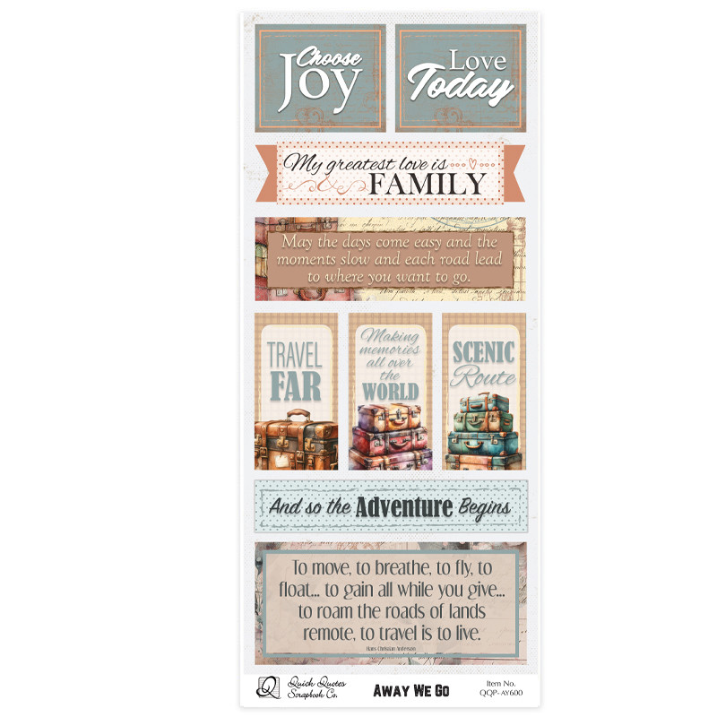 Quick Quotes Scrapbook CO