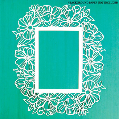 Square Rose Right Die Cut