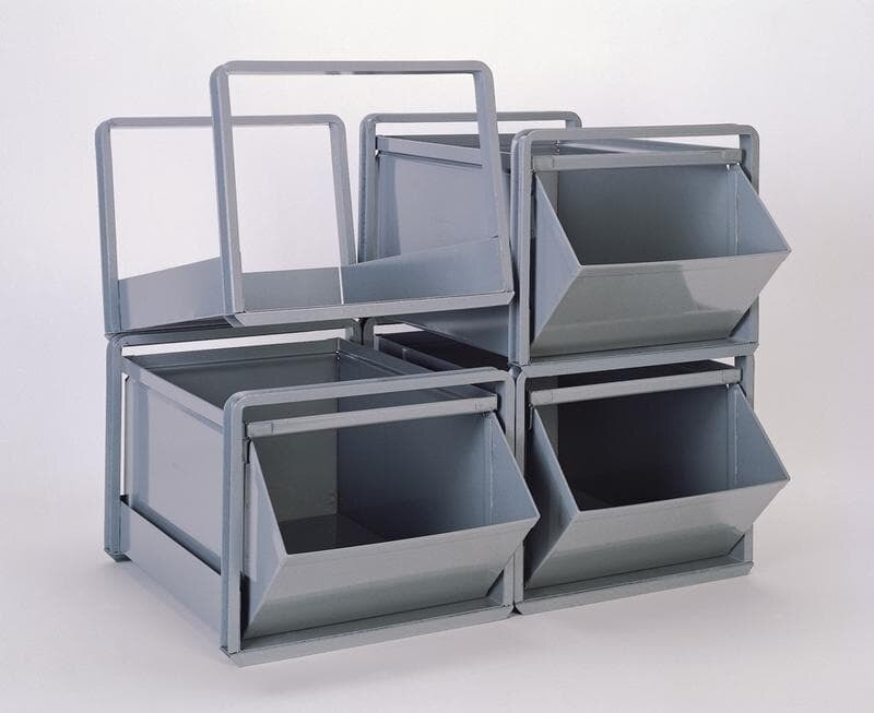 1-49BCU-3 Steel Stackrack Unit with Number 4 Stackbins ...
