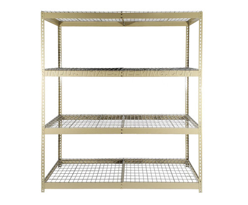 Products - Rivet Rack Shelving - Rivet Shelving With Wire Decking ...