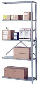 8342H Lyon Shelving Open Add-On 48"Wx24"Dx84"H with 5 shelves ...